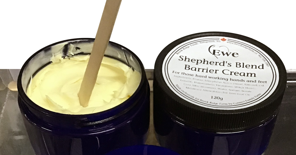Shepherd’s Blend Barrier Cream | Brook Ridge Farm